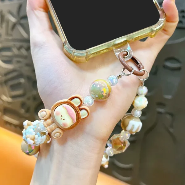 Handmade Beaded Keychain Mobile Chain – AZ Trader Nest Ltd